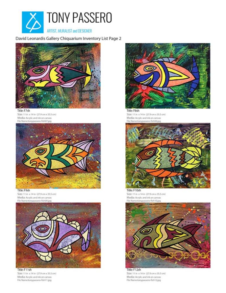 Tony Passero - David Leonardis Galleries